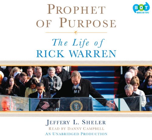 Amazon.com: Prophet of Purpose: The Life of Rick Warren: 9781415963081 ...