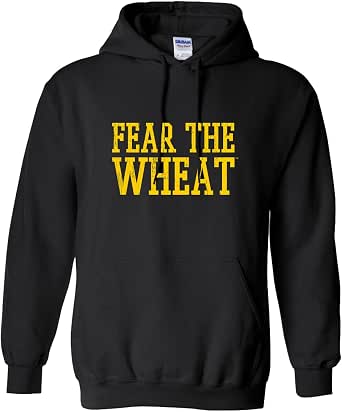 CreateMyTee | Wichita State Fear The Wheat Hooded Sweatshirt at Amazon ...