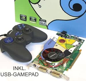 Foxconn Tarjeta gráfica GeForce 7900 GS Over Clock 256MB PCI-E Retail ...