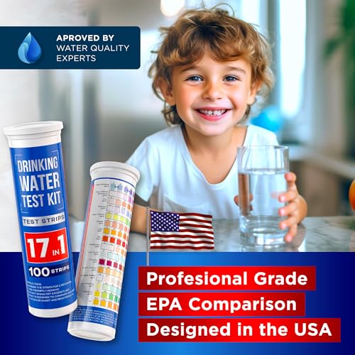 All-New 20 in 1 Drinking Water Testing Kit 120 Strips, Home Tap and ...