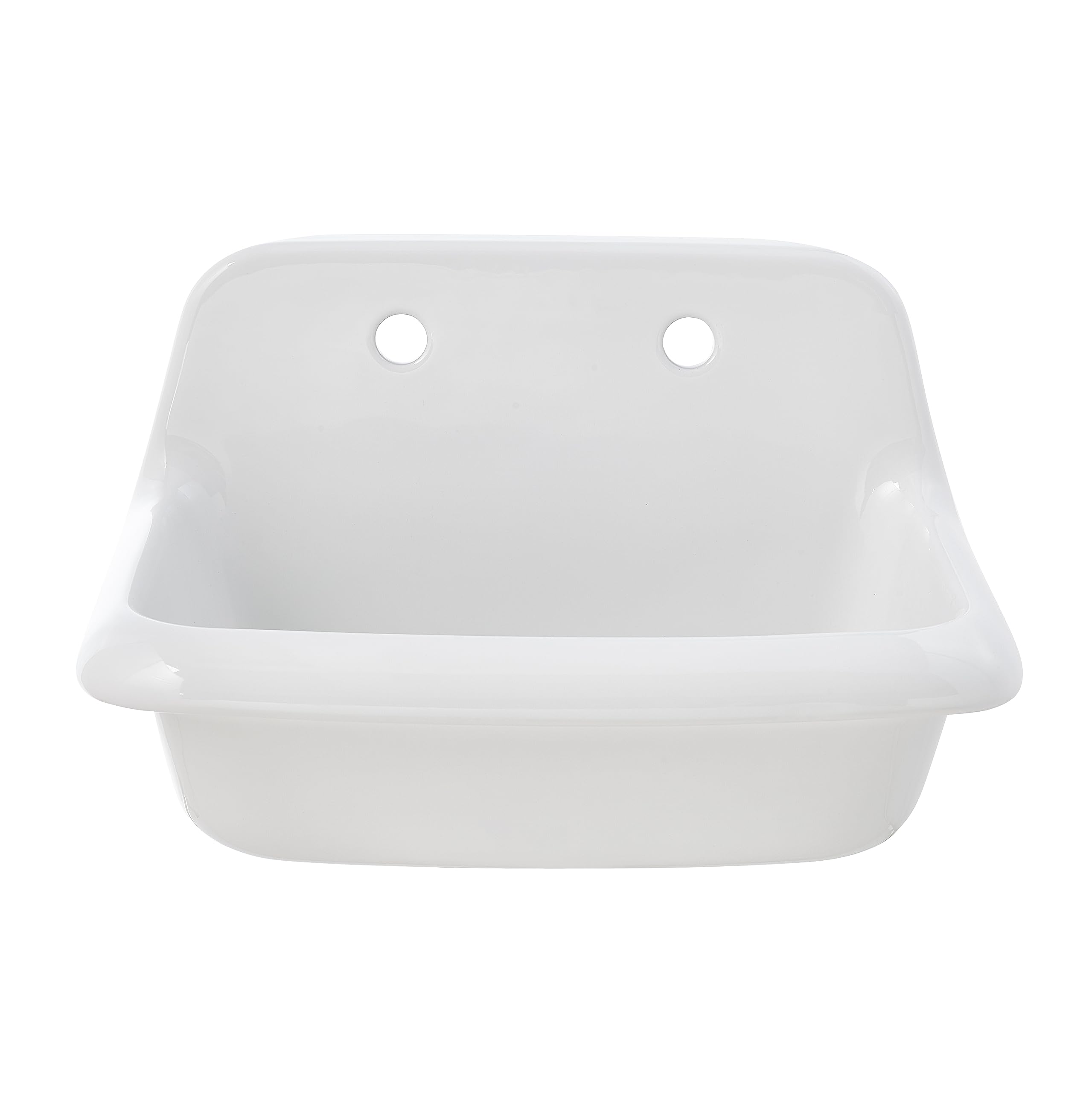 Snapklik.com : 24 Inch White Utility Sink,Ceramic Farmhouse Laundry ...