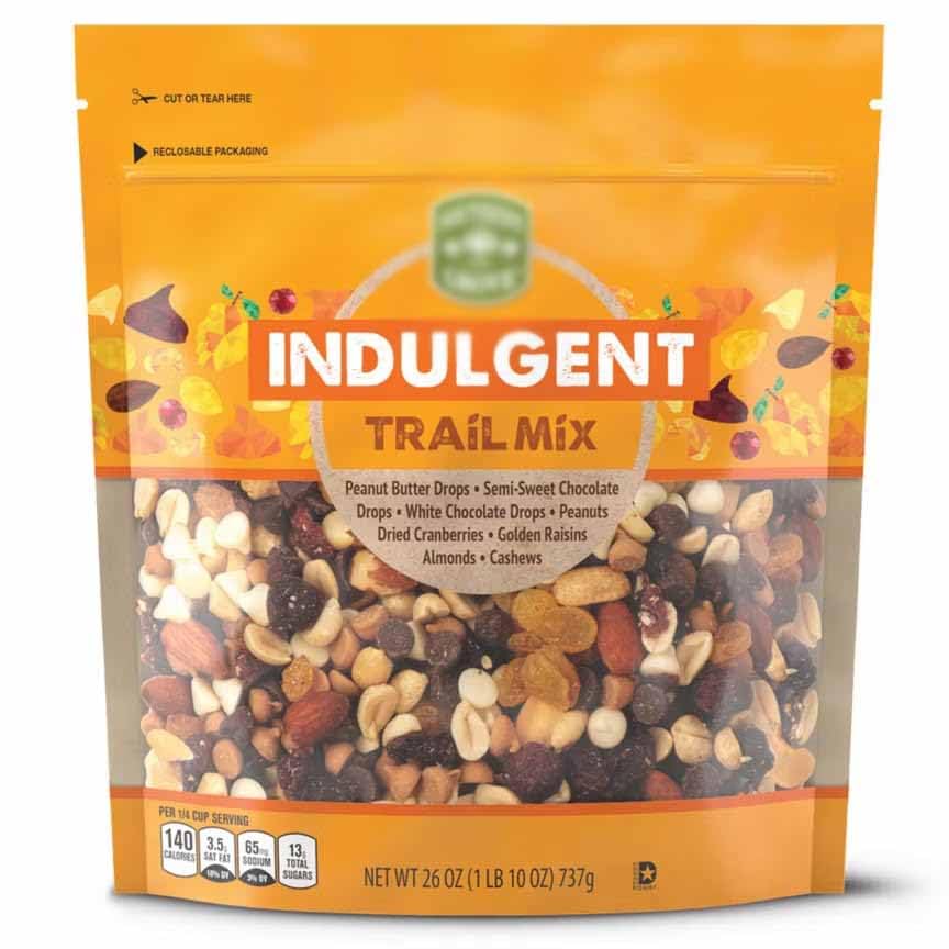 Amazon.com: Grove Indulgent Trail Mix: Chocolate chips, Peanuts, Golden ...