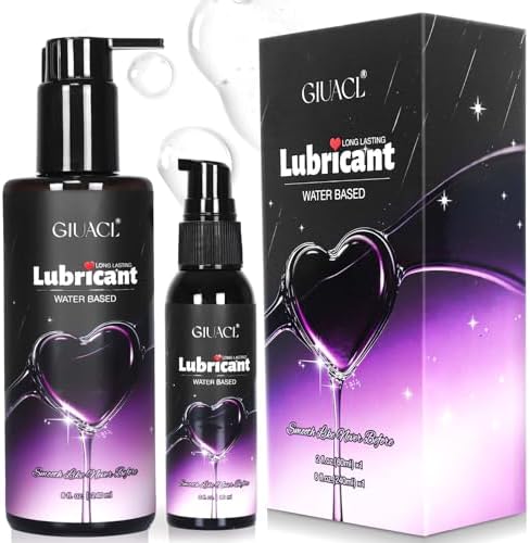 Amazon.com: GIUACL Water Based Lube Set, 8+2oz Lubricants for Privacy ...