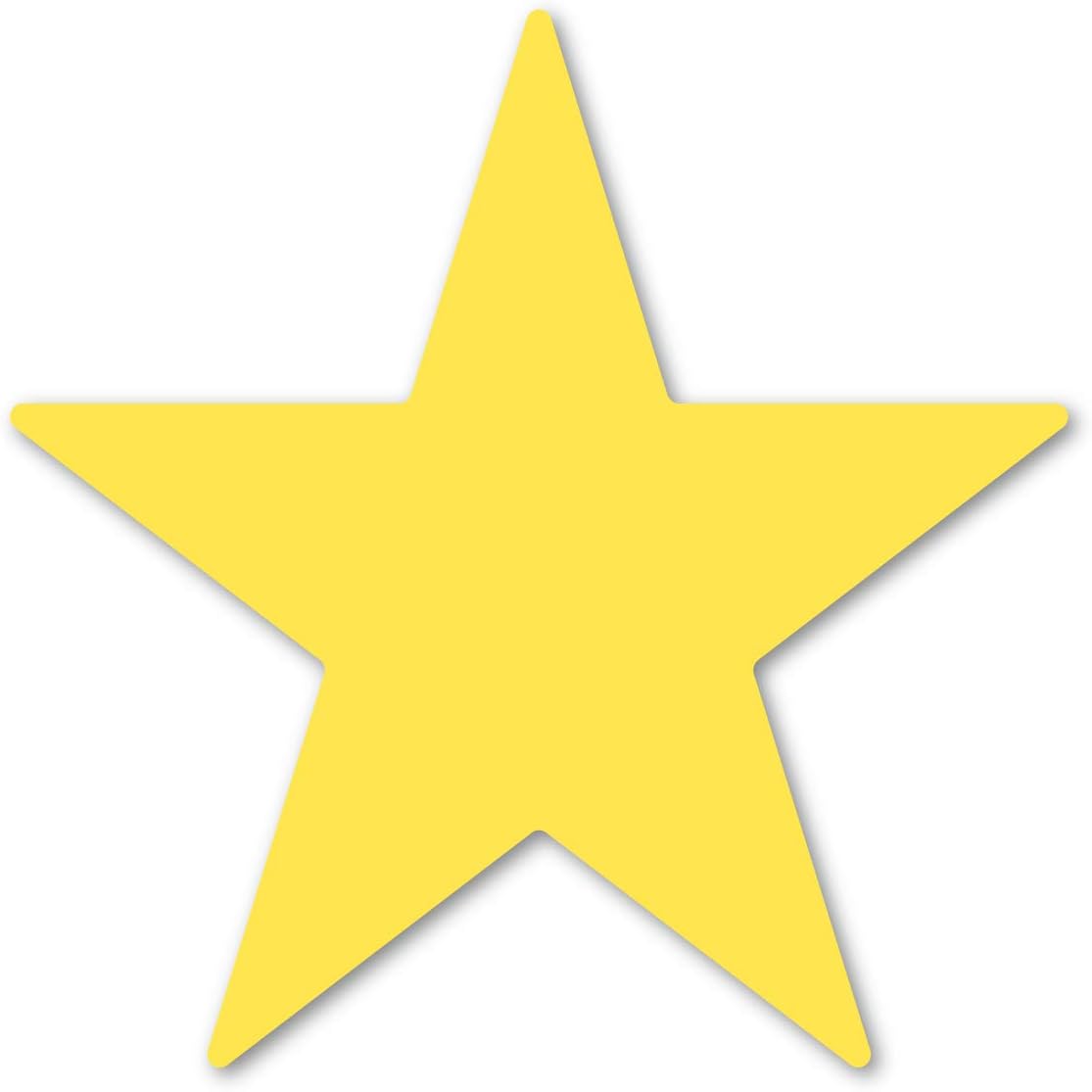 Amazon.com: Yellow Star Magnet by Magnet America Is 4" x 4" Made for ...