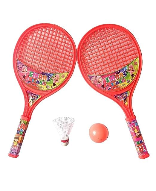 Buy Parv Kitchen Boys and Girl's Smart Tennis Plastic Badminton Racket ...