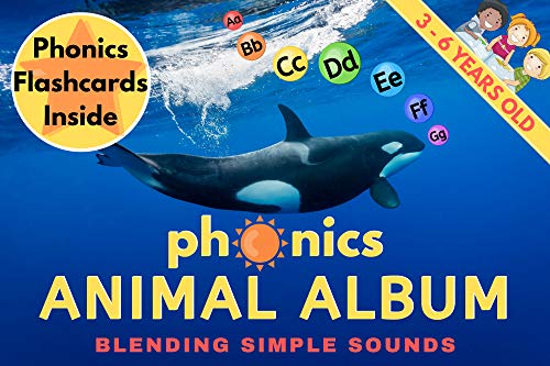 Phonics Animal Album: Easy Way to Learn Reading - Blending Simple ...