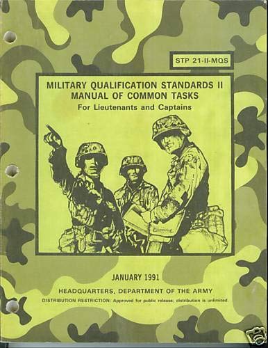 Military Qualification Standards II Manual of Common Tasks for ...