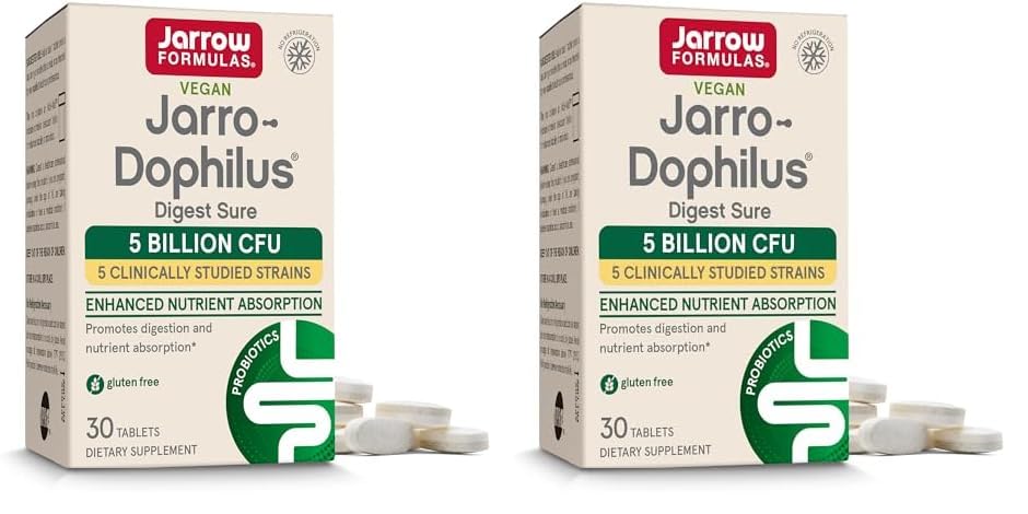 Amazon.com: Jarrow Formulas Jarro-Dophilus Digest Sure Probiotics ...
