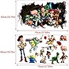 Toy Story Wall Stickers Kids Toy Story Wall Stickers 3D New Cartoon ...