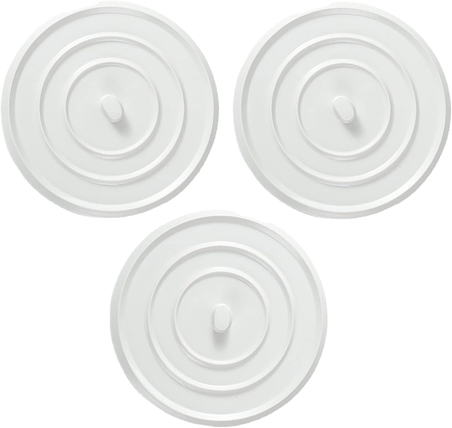 Amazon.com: 3 Pack Silicone Bathtub Drain Stopper Sink Plug Universal ...