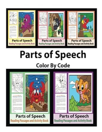 Parts of Speech Color by Code: Reading Passages and Activity Book ...