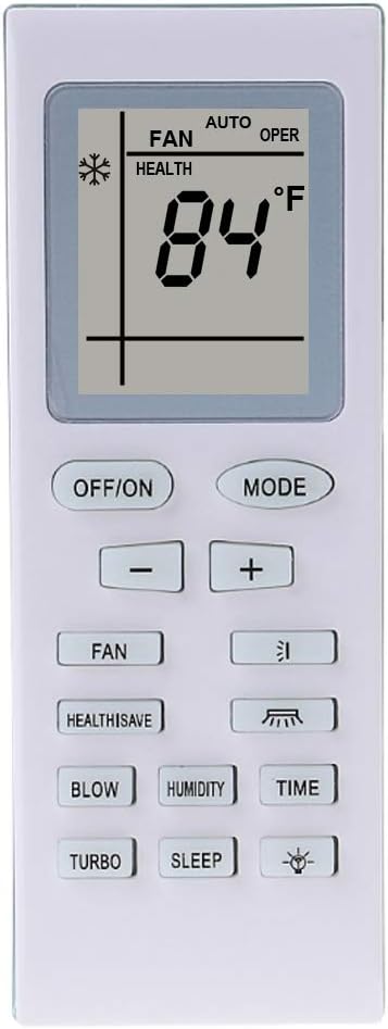 Replacement GREE Air Conditioner Remote Control User Manual