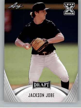 Amazon.com: 2021 Leaf Draft #33 Jackson Jobe XRC RC Rookie RC Rookie ...