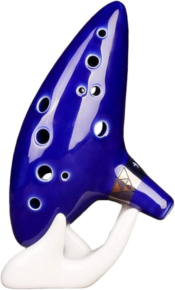 Ohuhu Zelda Ocarina with Song Book (Songs From the Legend of Zelda), 12 ...