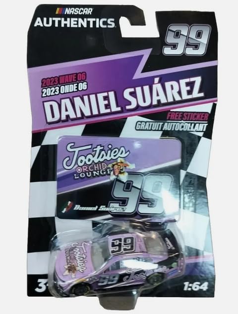 Amazon.com: Matchbox Nascar Authentics Daniel Suarez 2023 Wave 6 ...