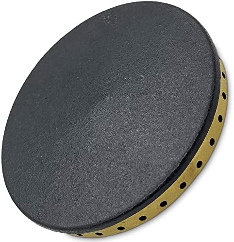 Amazon.com: Upgraded Whole Parts Black Left Front Burner Cap (D) Part ...