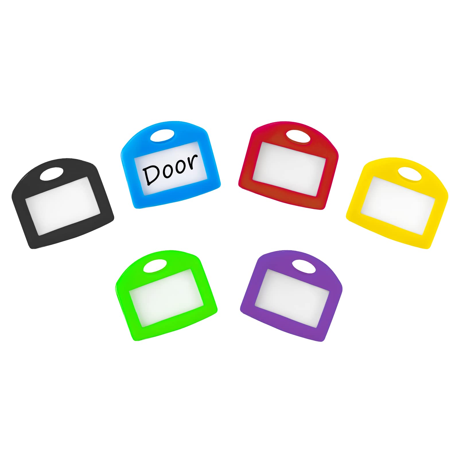 Amazon.com : Uniclife 12 Pcs Key Cap Tags 1 Inch Key Covers Protectors ...