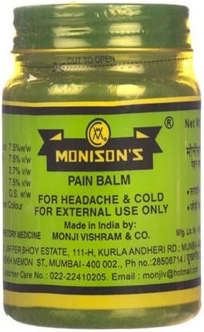 Amazon.com: Monison's Usnyabni Monisons Ayurvedic Original Green Pain ...