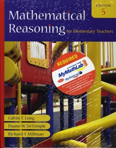 Amazon.com: Mathematical Reasoning for Elementary Teachers plus ...