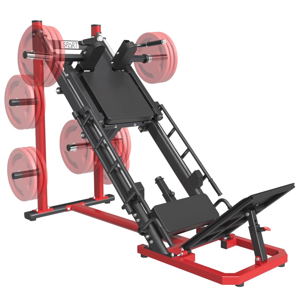 Buy SPART Leg Press Machine, Commercial Grade Leg Press Hack Squat ...