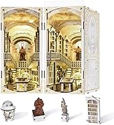 Amazon.com: MiniCity Book Nook Kit, DIY Miniature Dollhouse Booknook ...