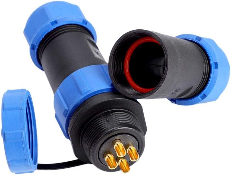 Aviation Connectors Plug Socket, Akozon SP21 IP68 2/3 /4/5 /7/9 /12pin ...
