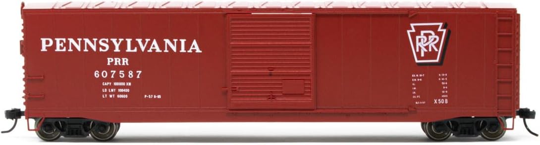 Amazon.com: Rivarossi Pennsylvania Railroad Box Car with Sliding Door ...