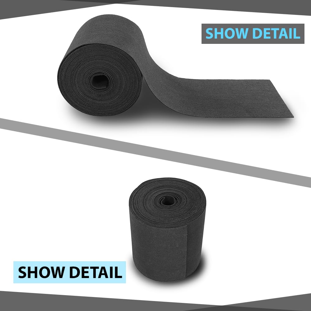 Snapklik.com : Boat Trailer Bunk Carpet 12" X 50ft, Ribbed Marine Bunk ...