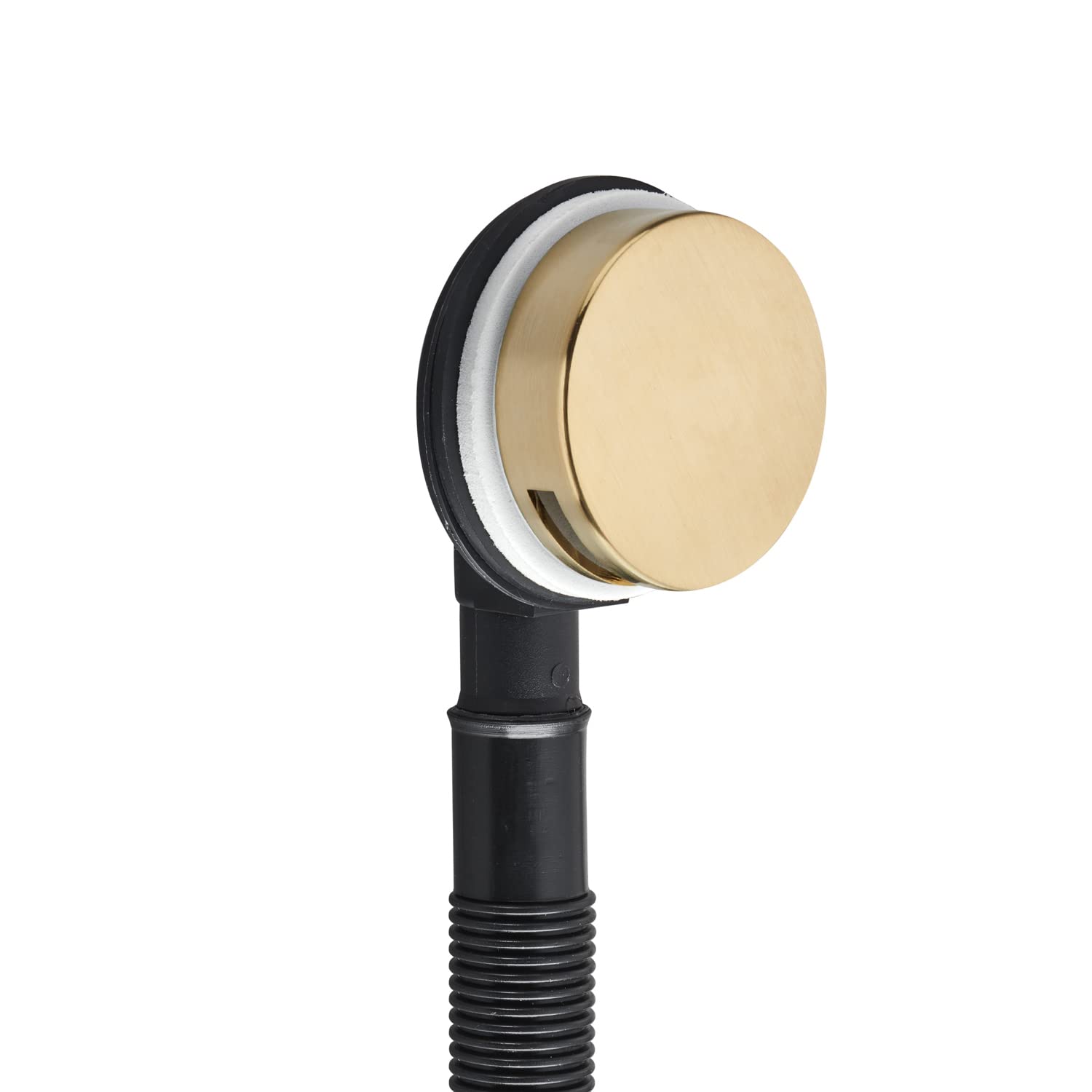 Sandy Beach Brass Bath Overflow with Pop-Up Waste Brass Bath Waste and ...