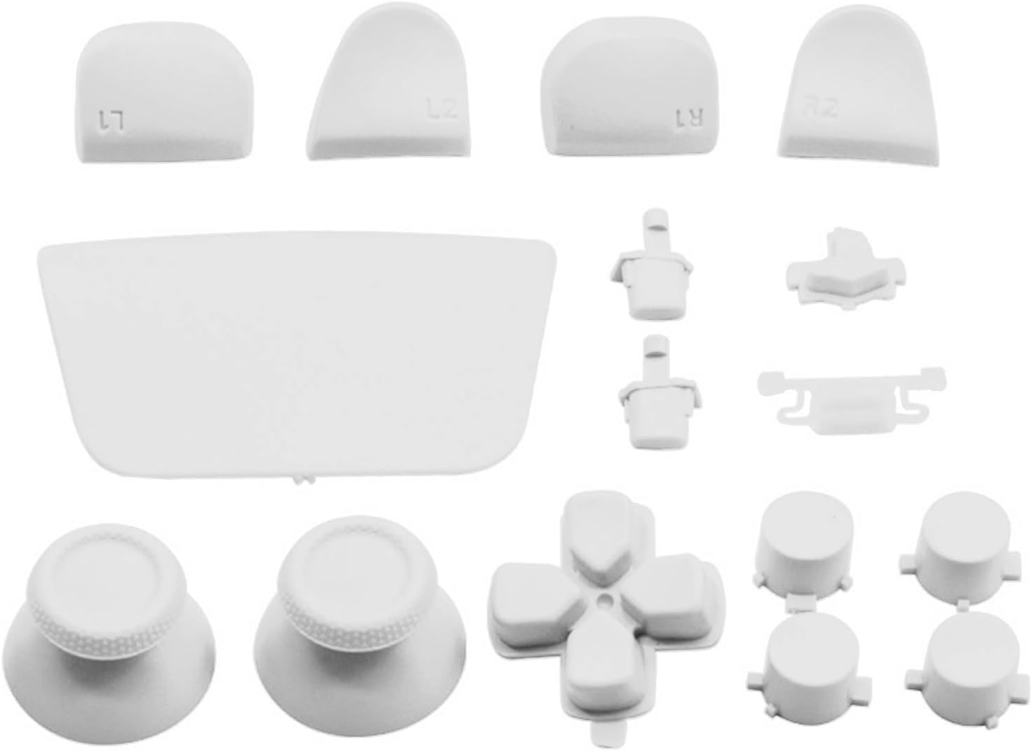 16Pcs Game Controller Replacement Buttons, Thumbsticks Joystick for ...