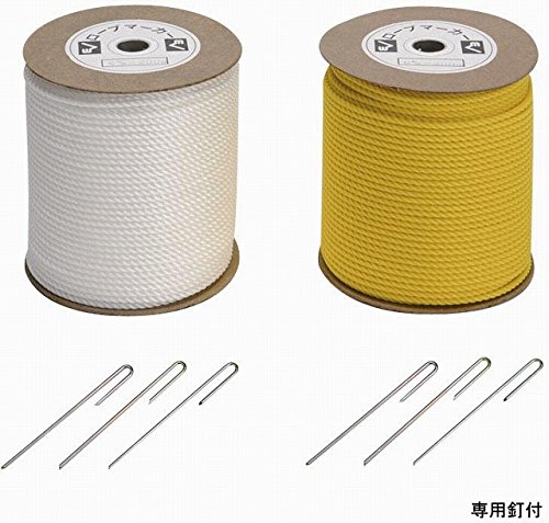 Amazon | エバニュー(EVERNEW) ロープマーカー6×200 EKA183 白