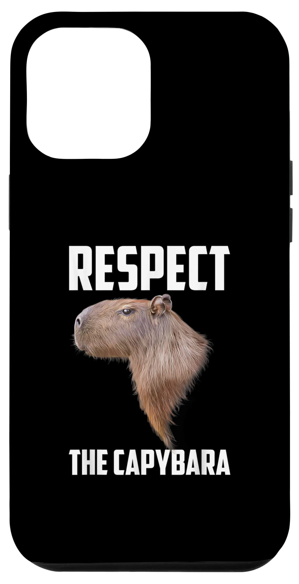 Buy iPhone 12 Pro Max Respect The Capybara Funny Rodent Capibara Photo ...