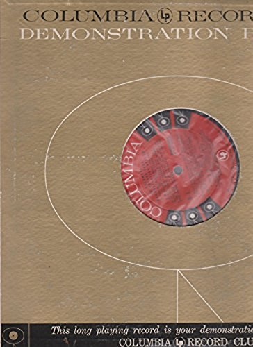 Amazon.com: Columbia Record Club Demonstration Record: CDs & Vinyl