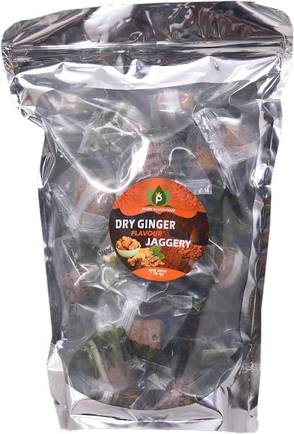 Purekhdhyam Jaggery Dry Ginger Flavour Ginger Jaggery Powder Pure ...