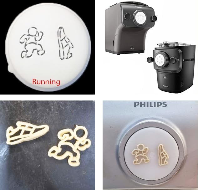 PASTADISC Fun Shaped Pasta for Kids, On the Run Pasta, Runners and ...