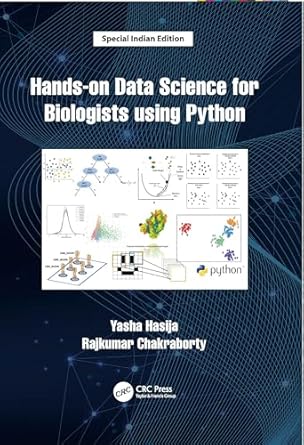 Hands on Data Science for Biologists Using Python | Amazon.com.br