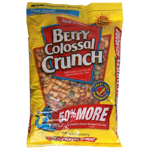 Amazon.com: Malt-O-Meal Berry Colossal Crunch, 22.5-Ounce Bag : Grocery ...