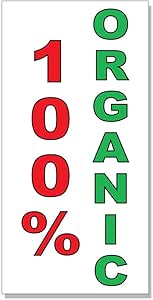 Amazon.com: 100% Organic Red Green Bar Restaurant DECAL STICKER Retail ...