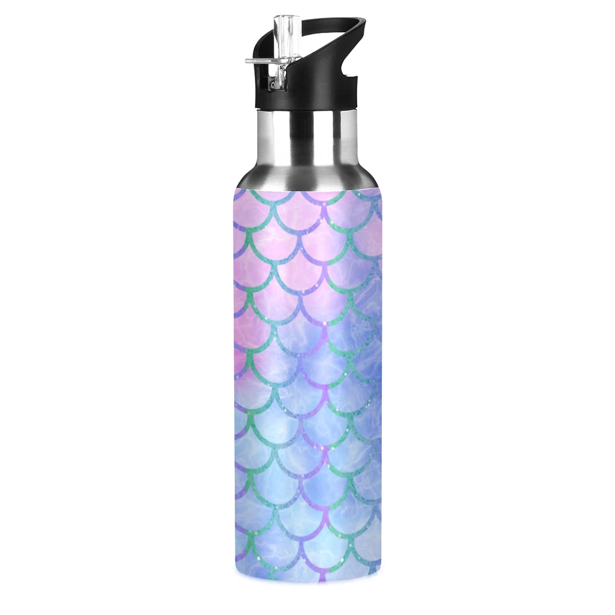 Amazon.com: Mermaid Water Bottle for Girls Kids Mermaid Water Bottle ...