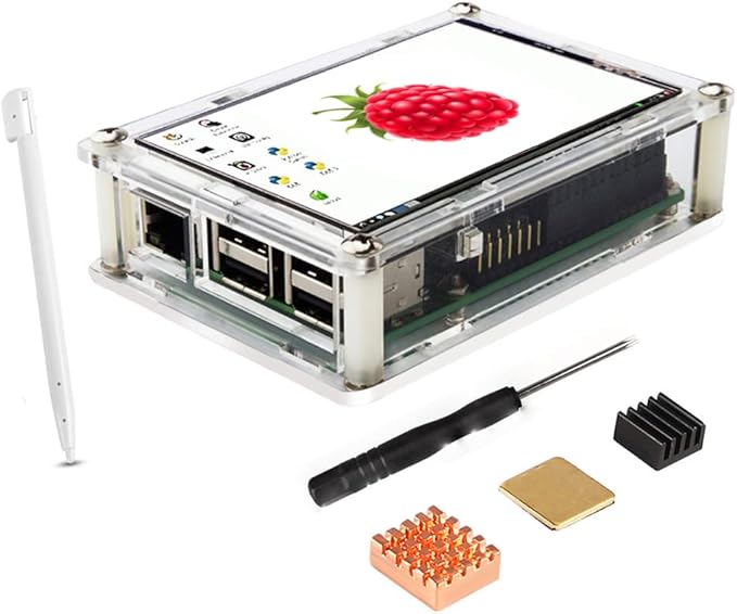 Amazon.com: Raspberry Pi 3 B+ TFT Touch Screen Display Monitor,3.5 inch ...