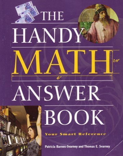 Handy Math Answer Book: Patricia, and Thomas E Svarney Barnes-Sv ...