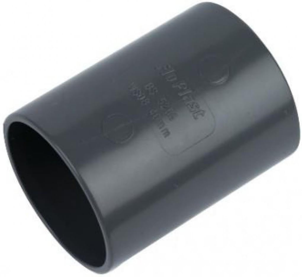 FLOPLAST Solvent Grey 40mm (43mm) Waste Coupling – BigaMart