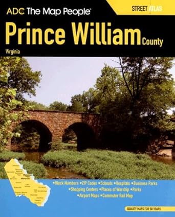 ADC The Map People Prince William County, Virginia Street Atlas: ADC ...