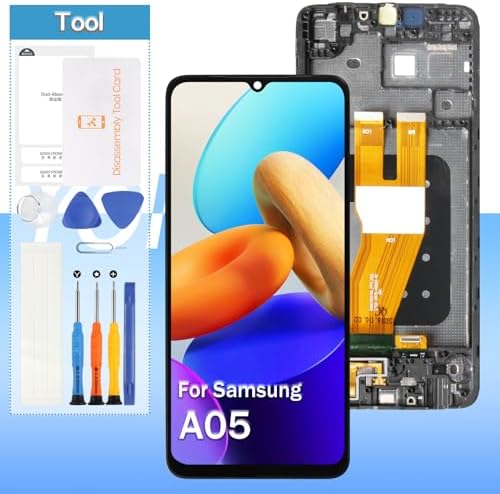 Amazon.com: for Samsung Galaxy A05 Screen Replacement for Display ...