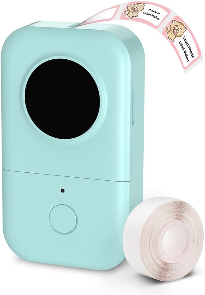 Phomemo D30 Label Maker Machine with Tape, Portable Bluetooth Label ...