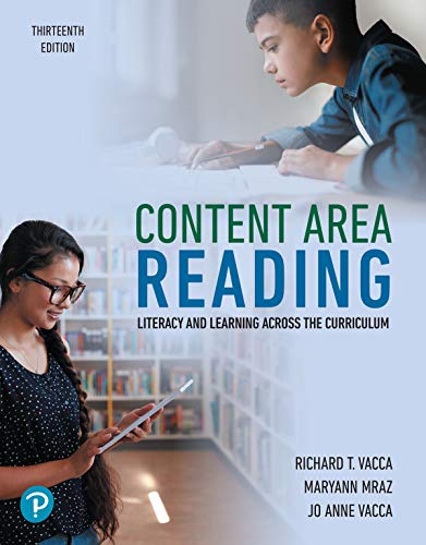 Amazon.com: Content Area Reading: Literacy and Learning Across the ...
