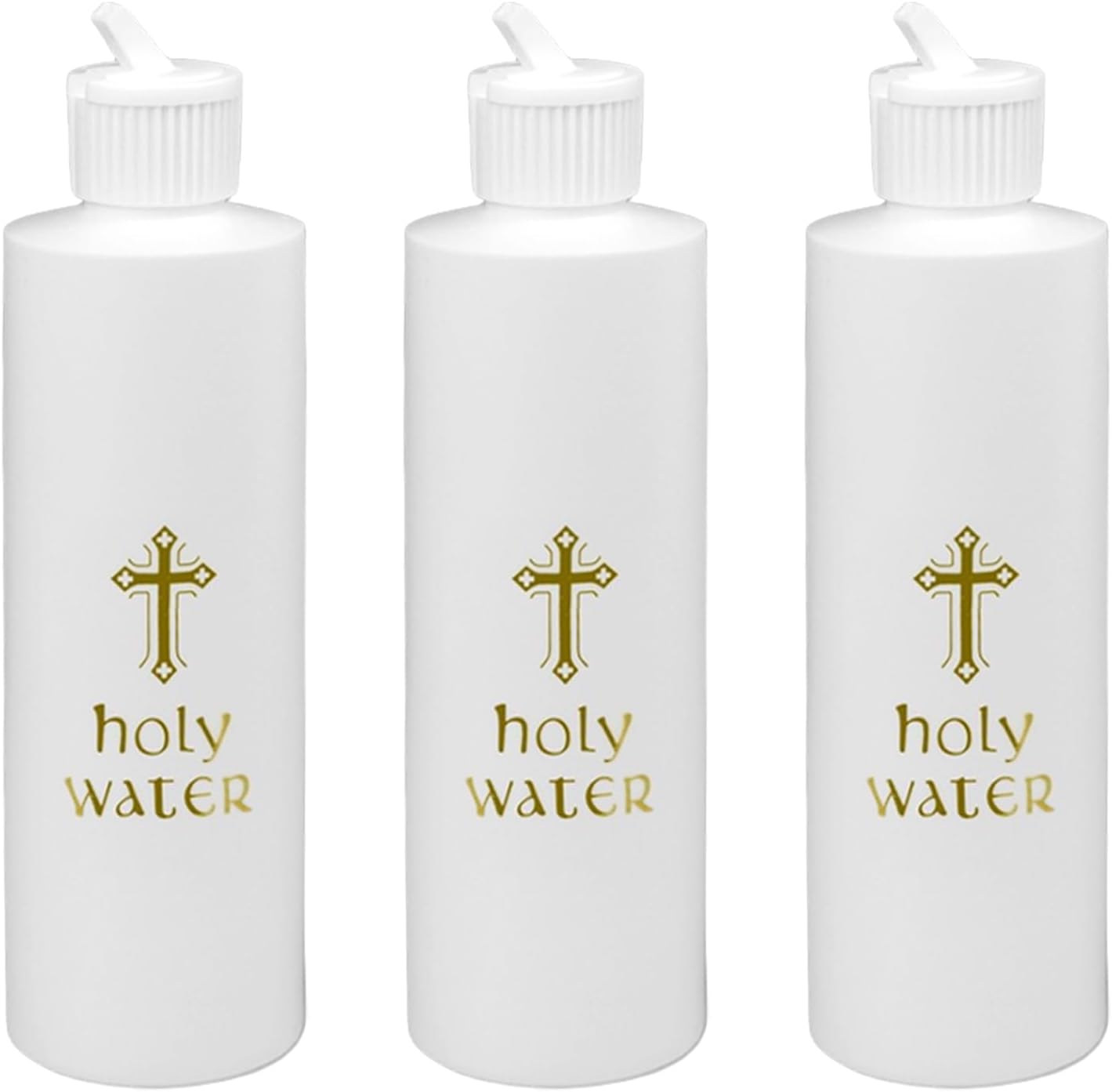 Amazon.com: Religious Gifts Holy Water Bottle with Screw Top Lid, 2 ...