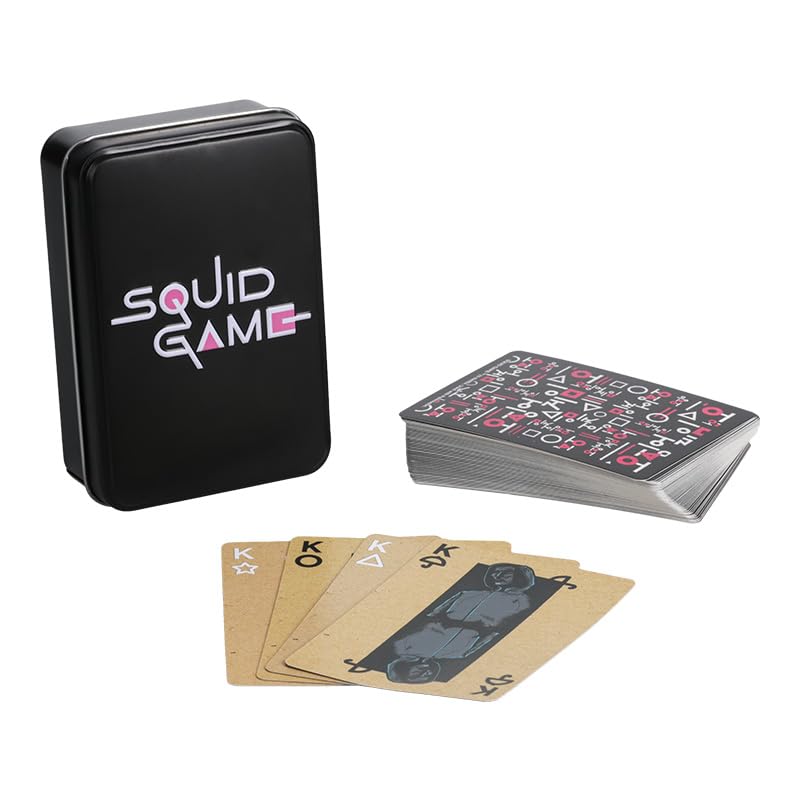 Squid Game Illustrated Playing Cards - Officially Licensed Netflix ...