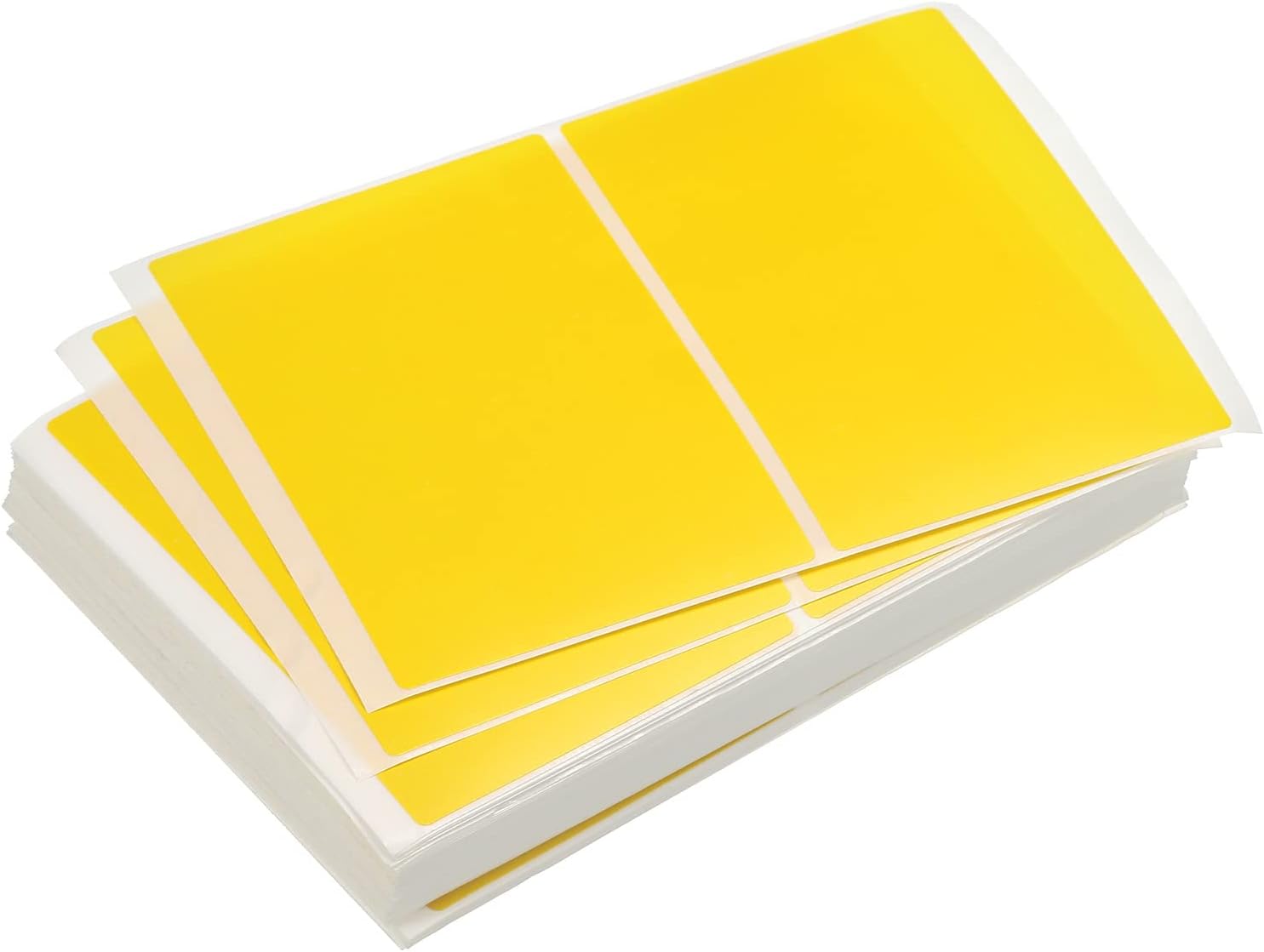 sourcing map Colored Rectangle Stickers, 200 Labels Color Code Sticker ...