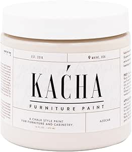 Amazon.com: Kacha Furniture Paint | Off White Chalk Style Paint for ...